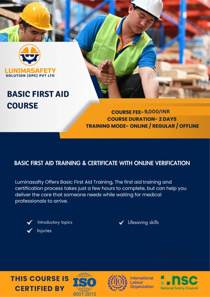 BASIC FIRST AID COURSE - lunimasafetysolution.com